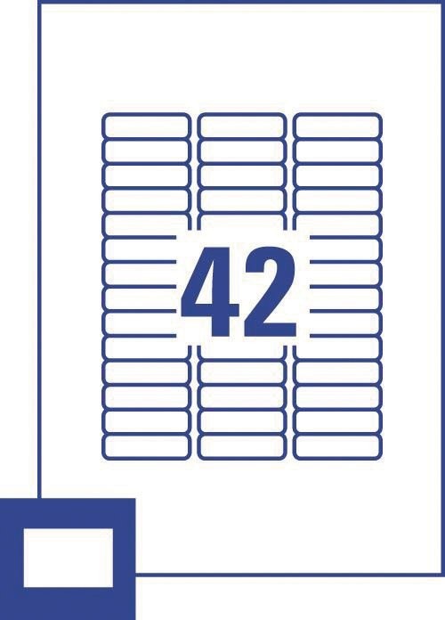 Mini Multipurpose Labels | J8657-25 | Avery