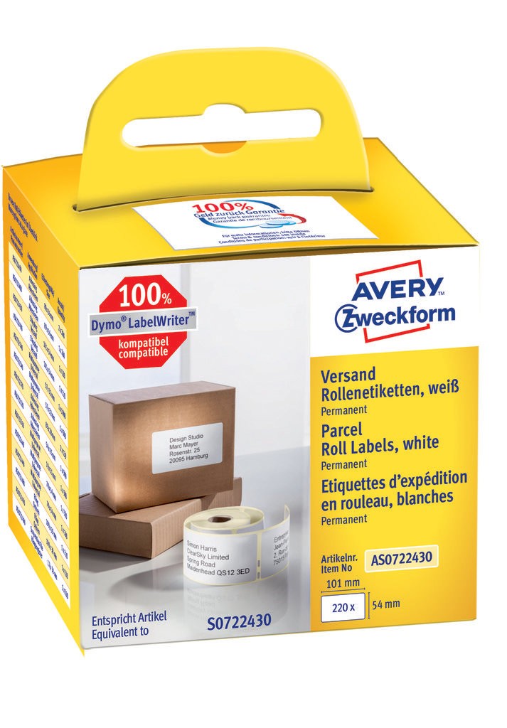 Roll labels | AS0722430 | Avery
