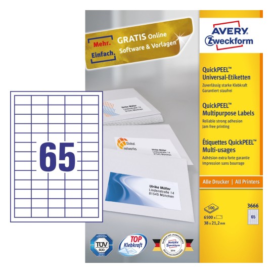 Multi-usage labels | 3325 | Avery