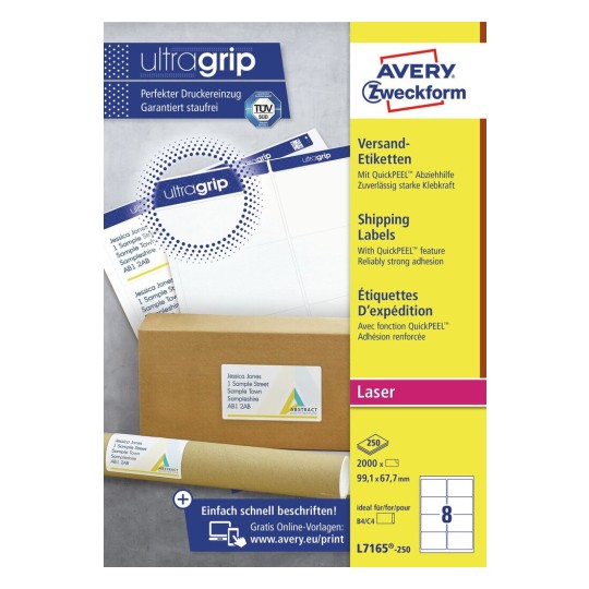 Mailing labels | L7165-250 | Avery