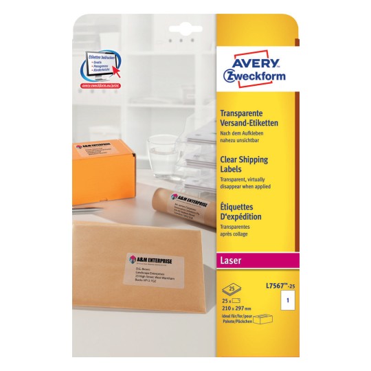 Mailing labels | L7567-25 | Avery