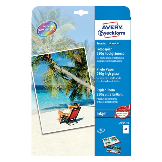 Classic inkjet photopaper | 2568-20 | Avery