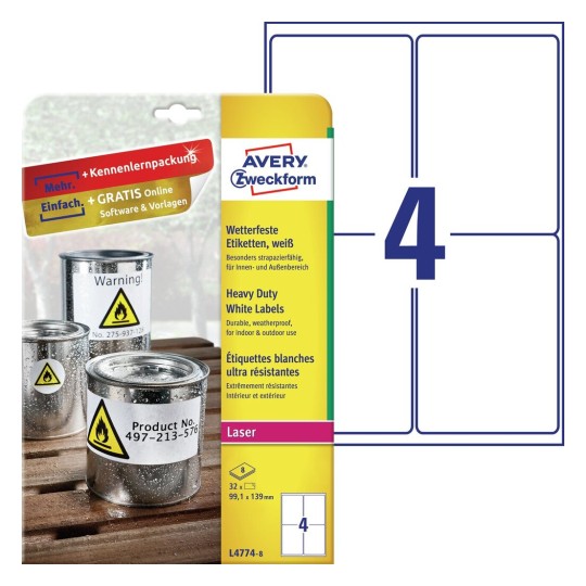 Heavy Duty Labels | Avery