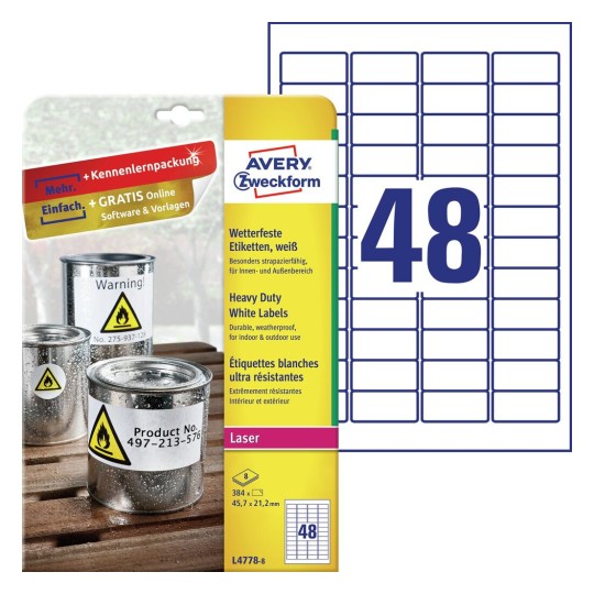 Heavy Duty Labels | Avery