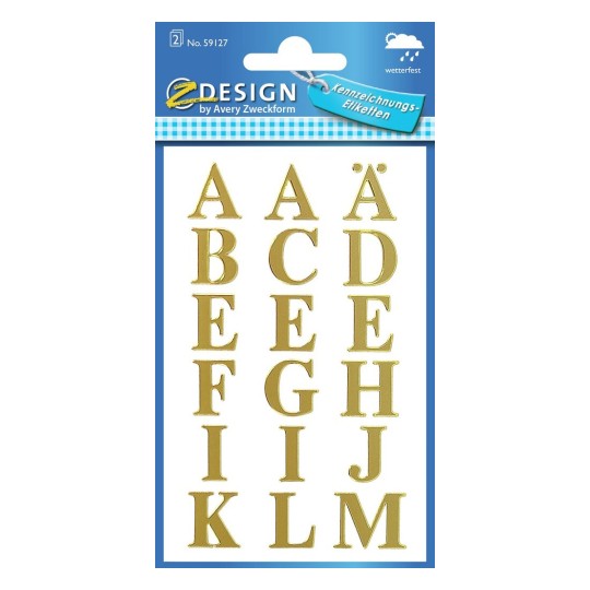 Alphabets & Numbers | Avery