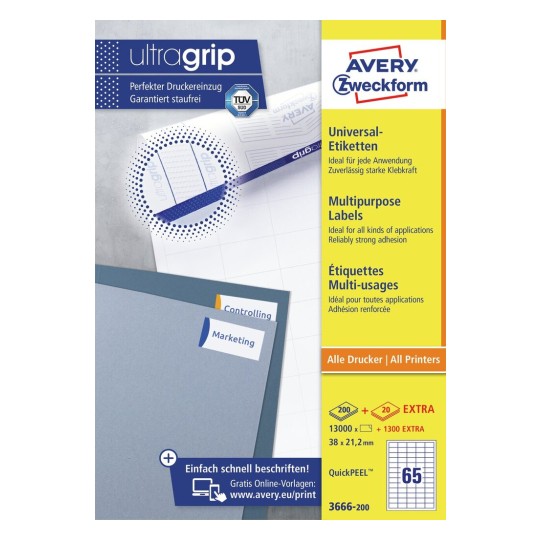Multipurpose General-use Labels | 3666-200 | Avery