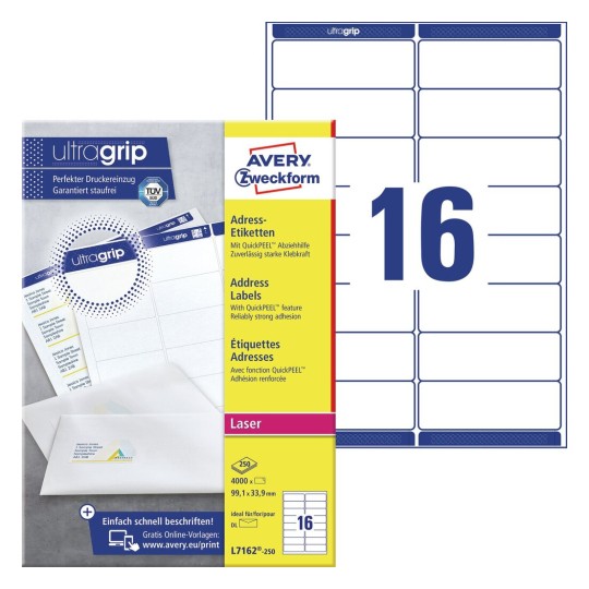 Address Labels | L7162-250 | Avery