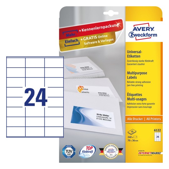 Multipurpose General-use Labels | 3340 | Avery