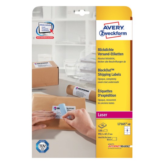 Mailing labels | L7165-40 | Avery