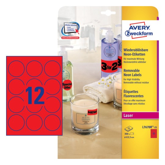 Resistant labels | L7060-20 | Avery
