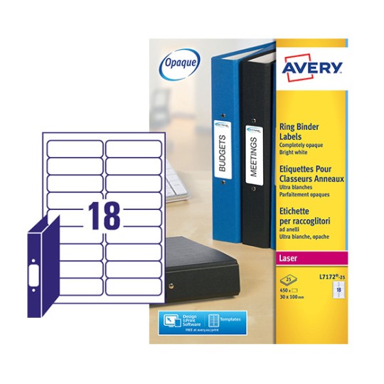 Filing Labels | L7172-25 | Avery